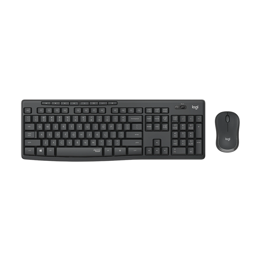 LOGITECH MK295 Silent Wireless Combo - GRAPHITE - US layout 920-009800 ...